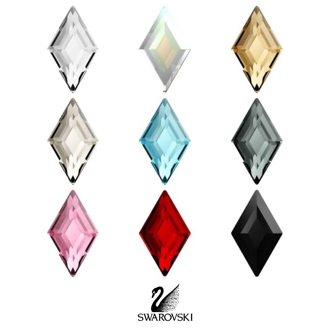 Swarovski Shapes Crystals Kite Tooth Gems - Dentluxe