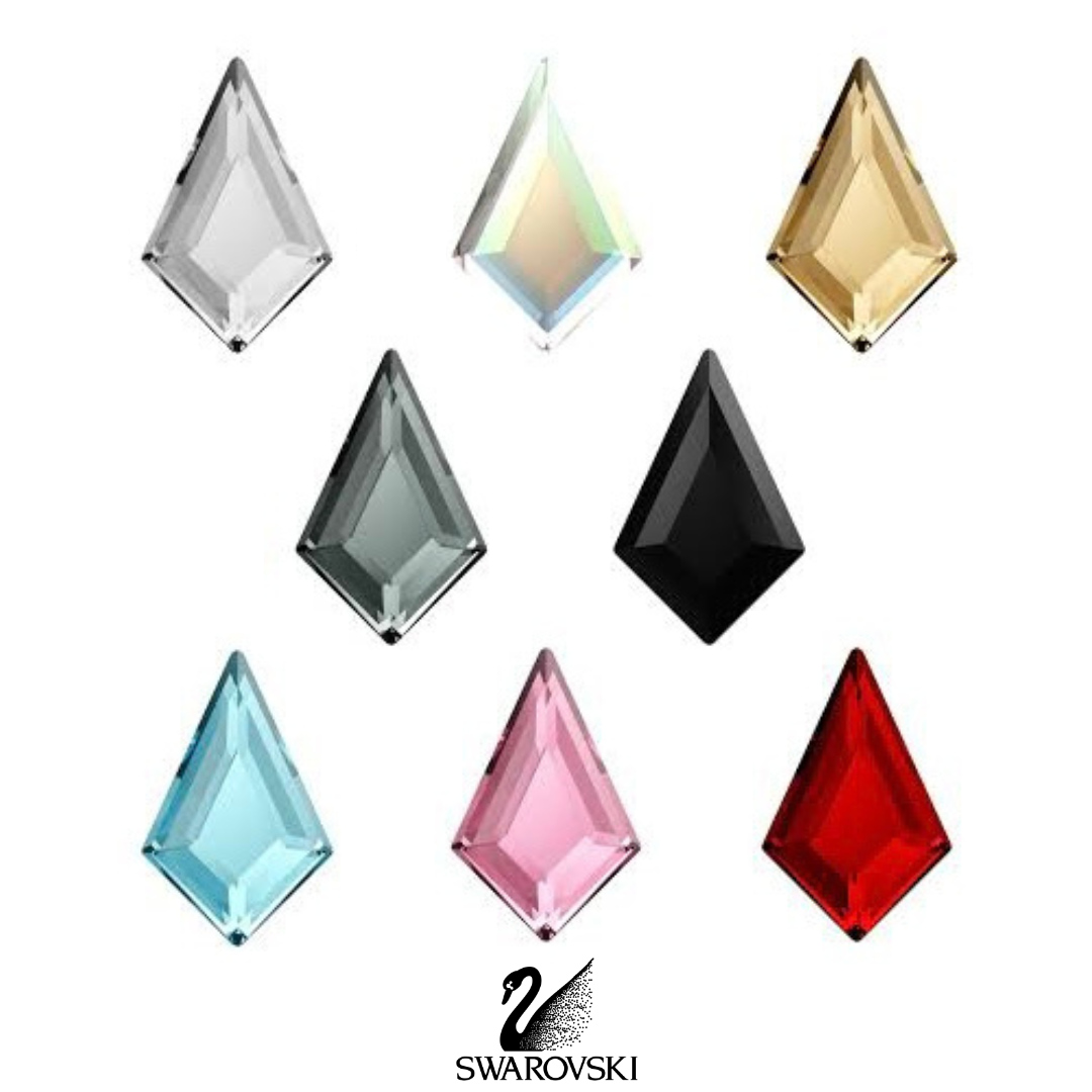 Swarovski Shapes Crystals Kite Tooth Gems - Dentluxe