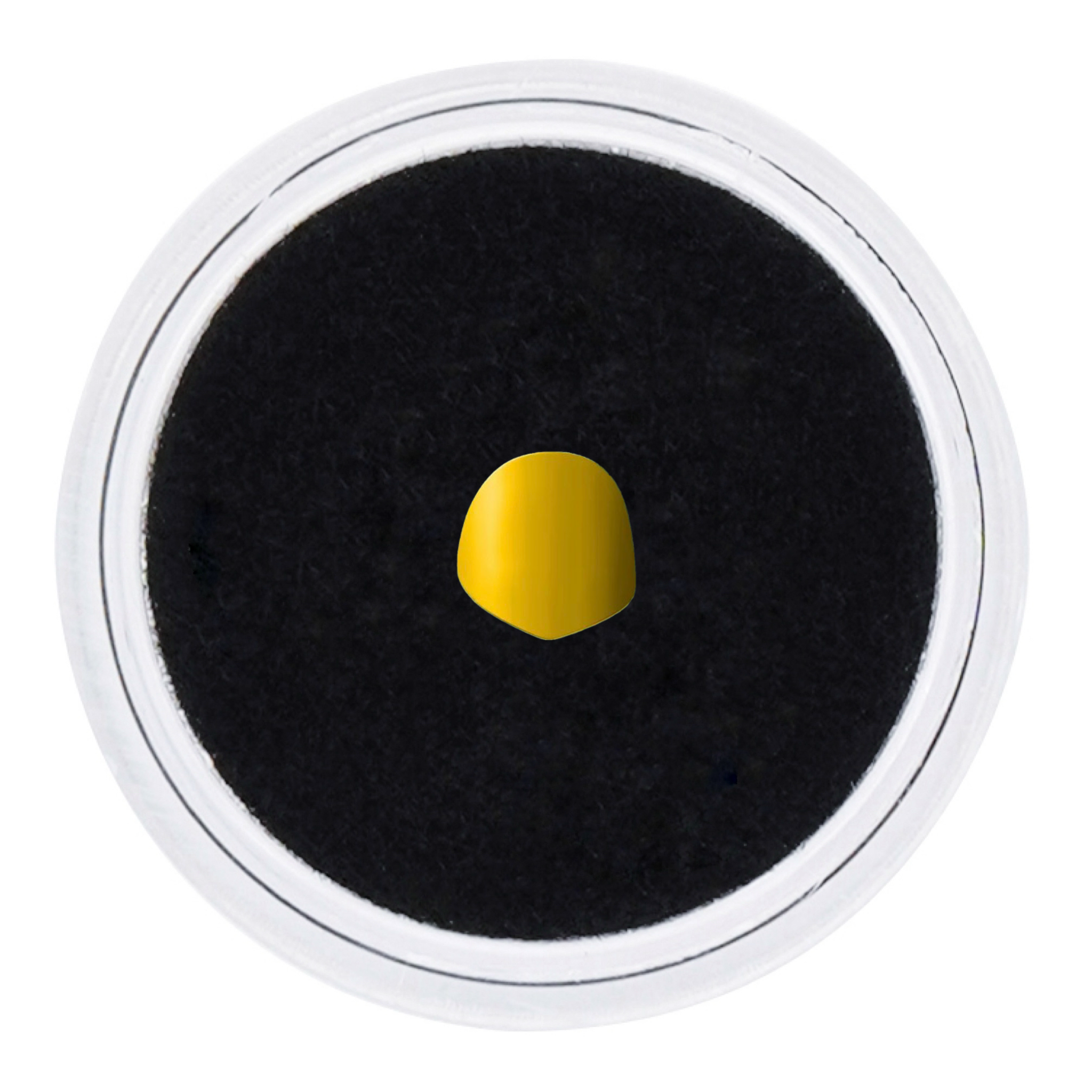 18k Gold Tooth Gem SOLID CANINE CAP – Dentluxe