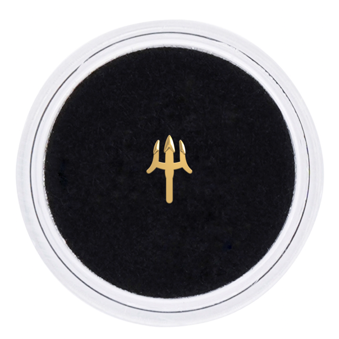 18k Gold Tooth Gems TRIDENT - Dentluxe