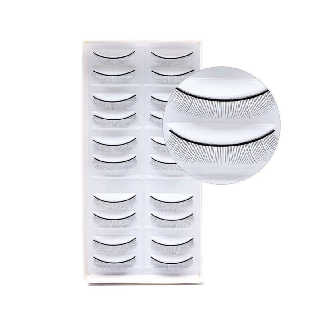 Practice Eyelash Strips 10 Pairs – Dentluxe