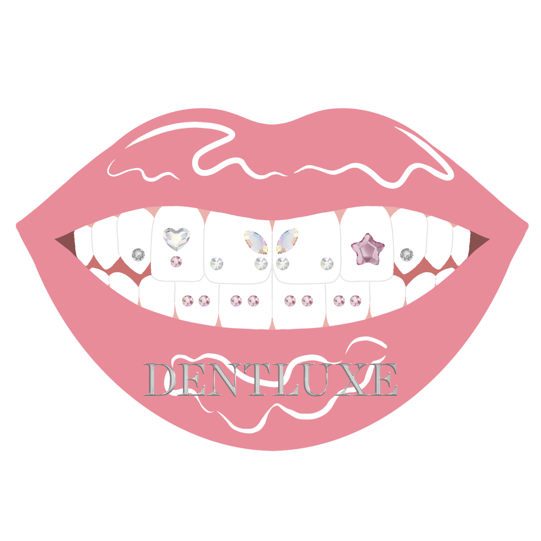 Tooth Gem Design Mouth Cards – Dentluxe
